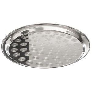 Stainless Steel Round Tray / Tray Bulat / Dulang Talam (45cm / 55cm ...