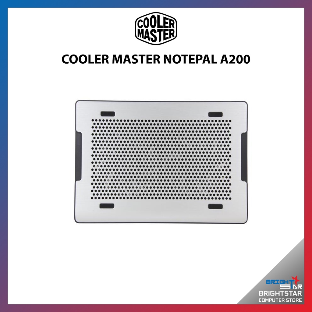Cooler Master NOTEPAL A200 Cooling Pad | Shopee Malaysia