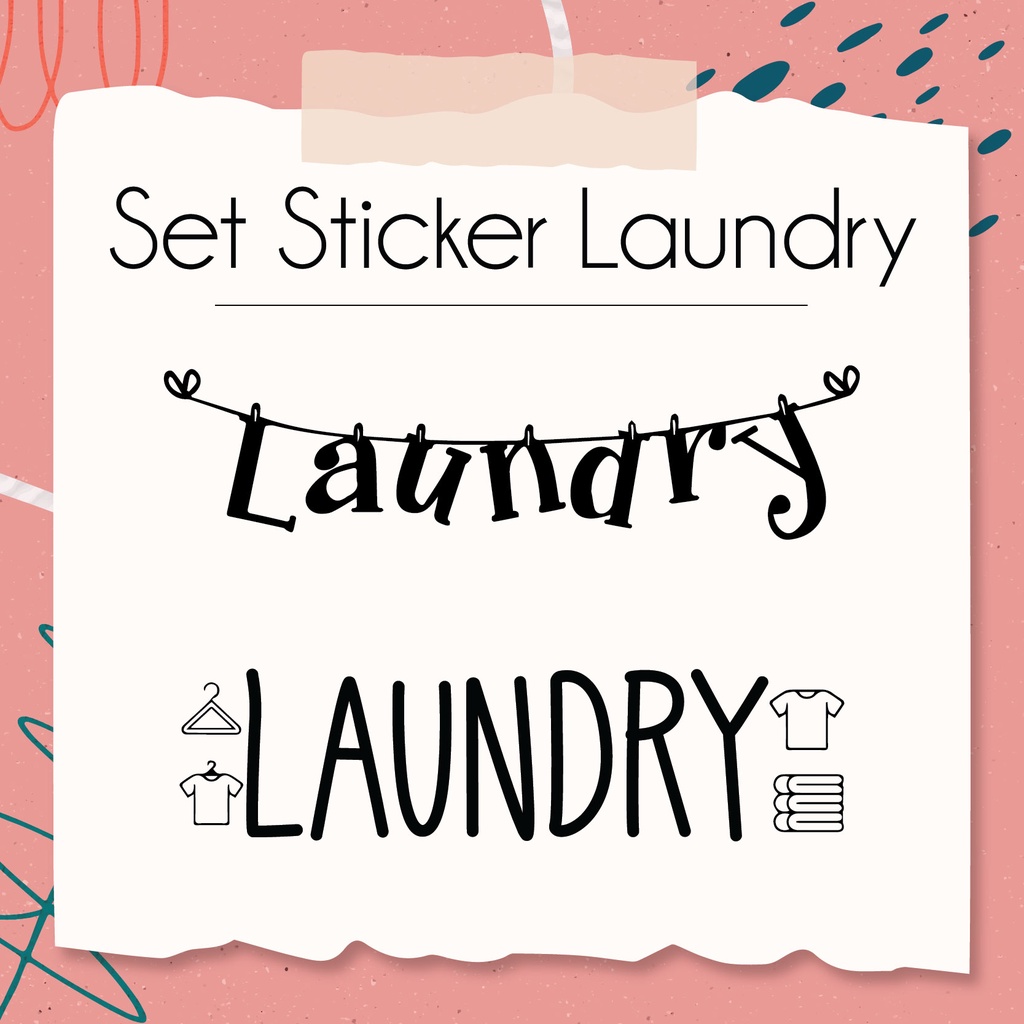 Laundry Room Wall Sticker/ Sticker Laundry/ Laundry Sticker/ Sticker ...