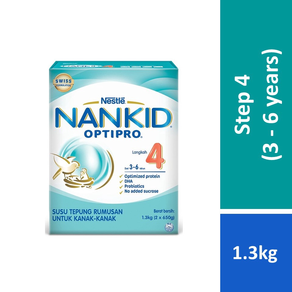 Nestle Nankid Optipro Stage 4 1.3 kg | Shopee Malaysia