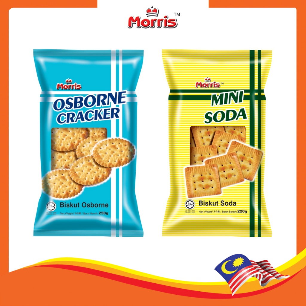 MORRIS OSBORNE CRACKER 220G / MINI SODA 220G | Shopee Malaysia