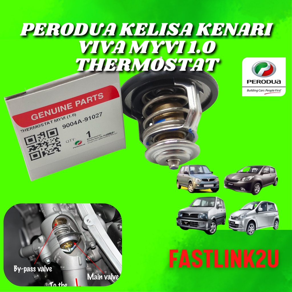 FASTLINK ORIGINAL PERODUA KELISA KENARI VIVA MYVI 1.0 THERMOSTAT 9004A ... FASTLINK ORIGINAL PERODUA KELISA KENARI VIVA MYVI 1.0 THERMOSTAT 9004A ...