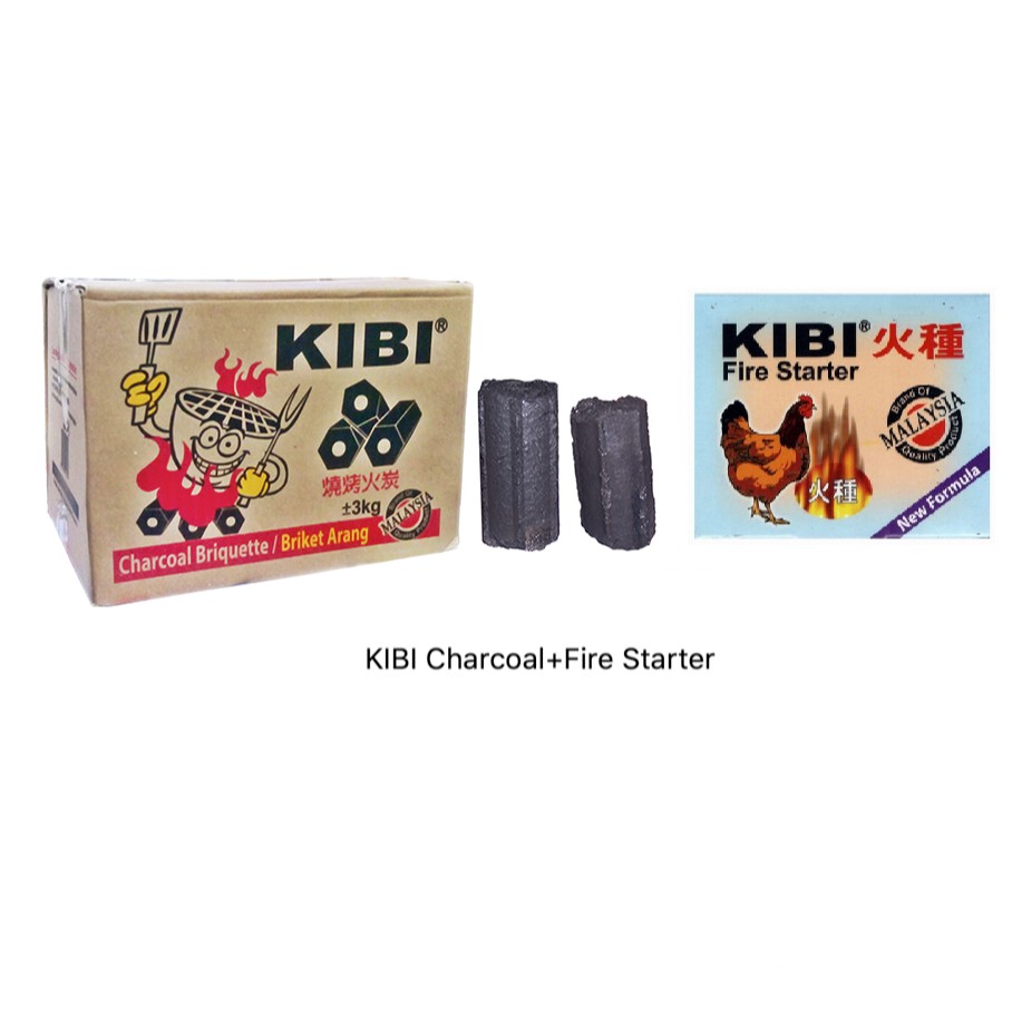 SEMENYIH 3KG Kibi Charcoal Fire Starter/Arang Barbecue | Shopee Malaysia