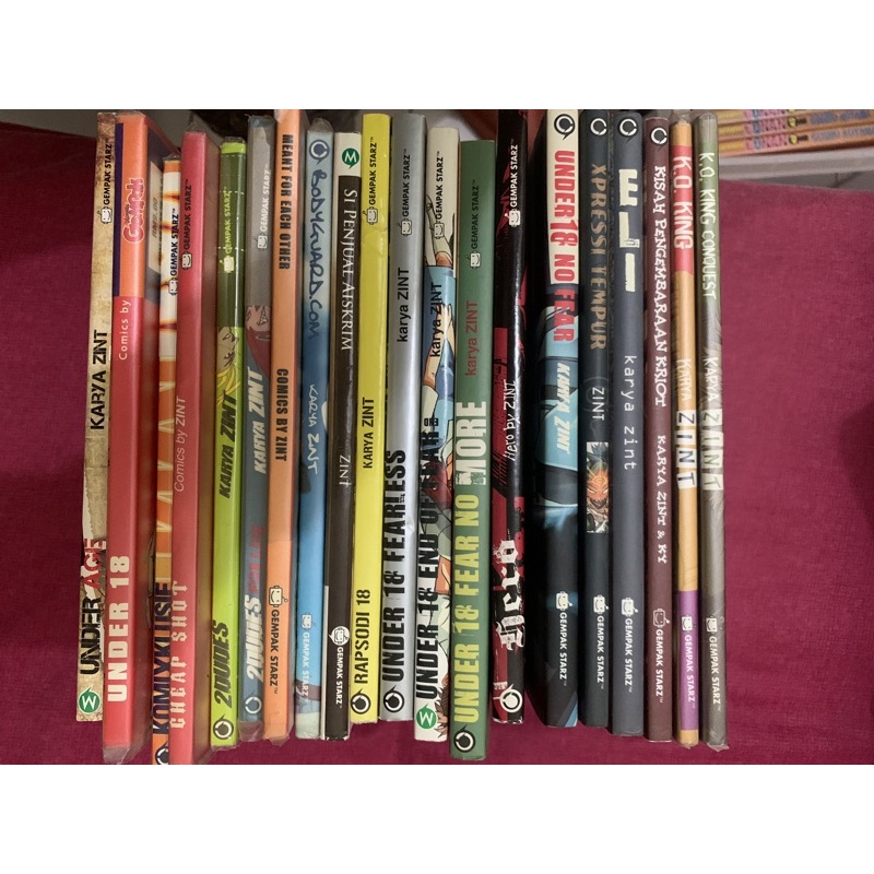 Koleksi Komik Zint Assorted | Shopee Malaysia