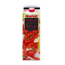 Wesergold Tomato Juice, 1 Liter | Shopee Malaysia