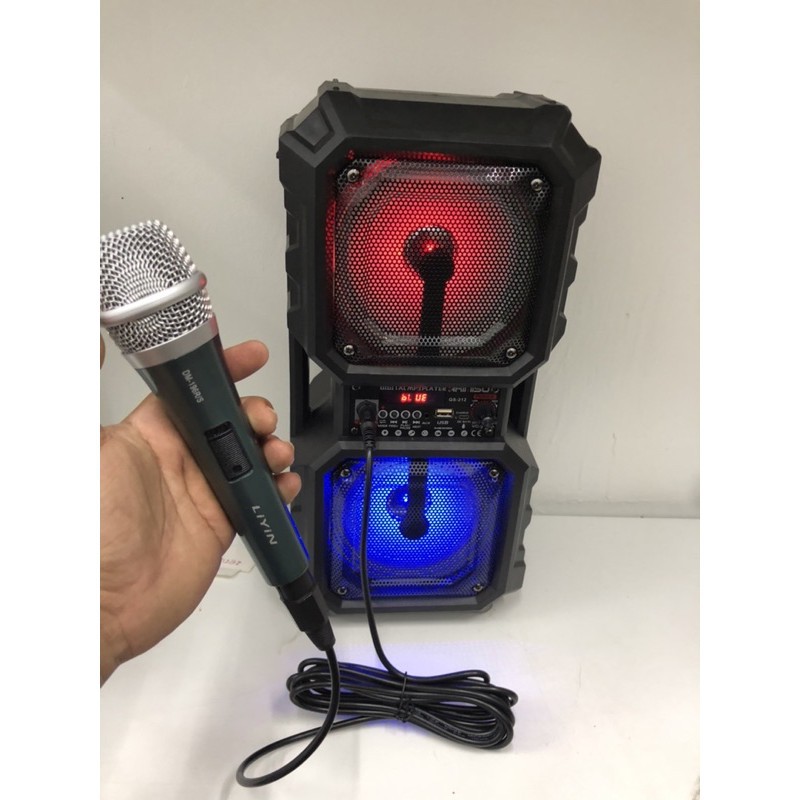 Karaoke set=speaker= karaoke speaker set 2000watt - free microphone ...