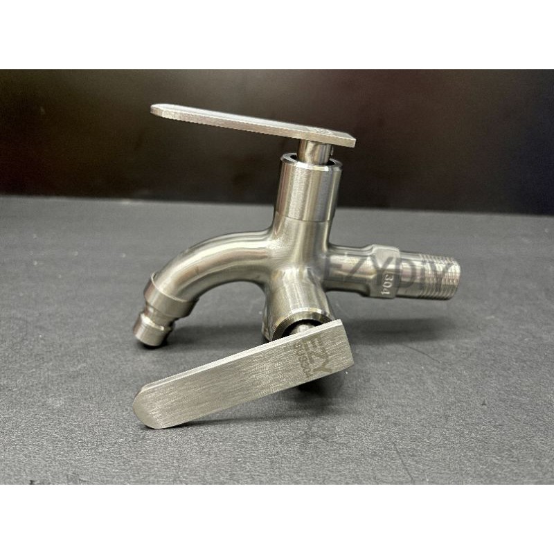 SUS304 STAINLESS STEEL KITCHEN & BATHROOM DOUBLE TAP, MULTIFUNCTIONAL ...