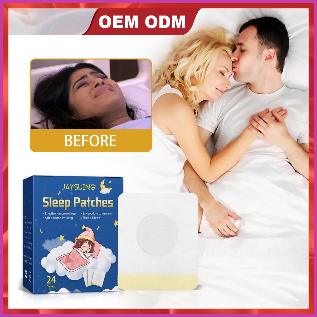 Sleep Patches for Women 24Pcs Herbal Sleep Patches Sleeping Belly ...
