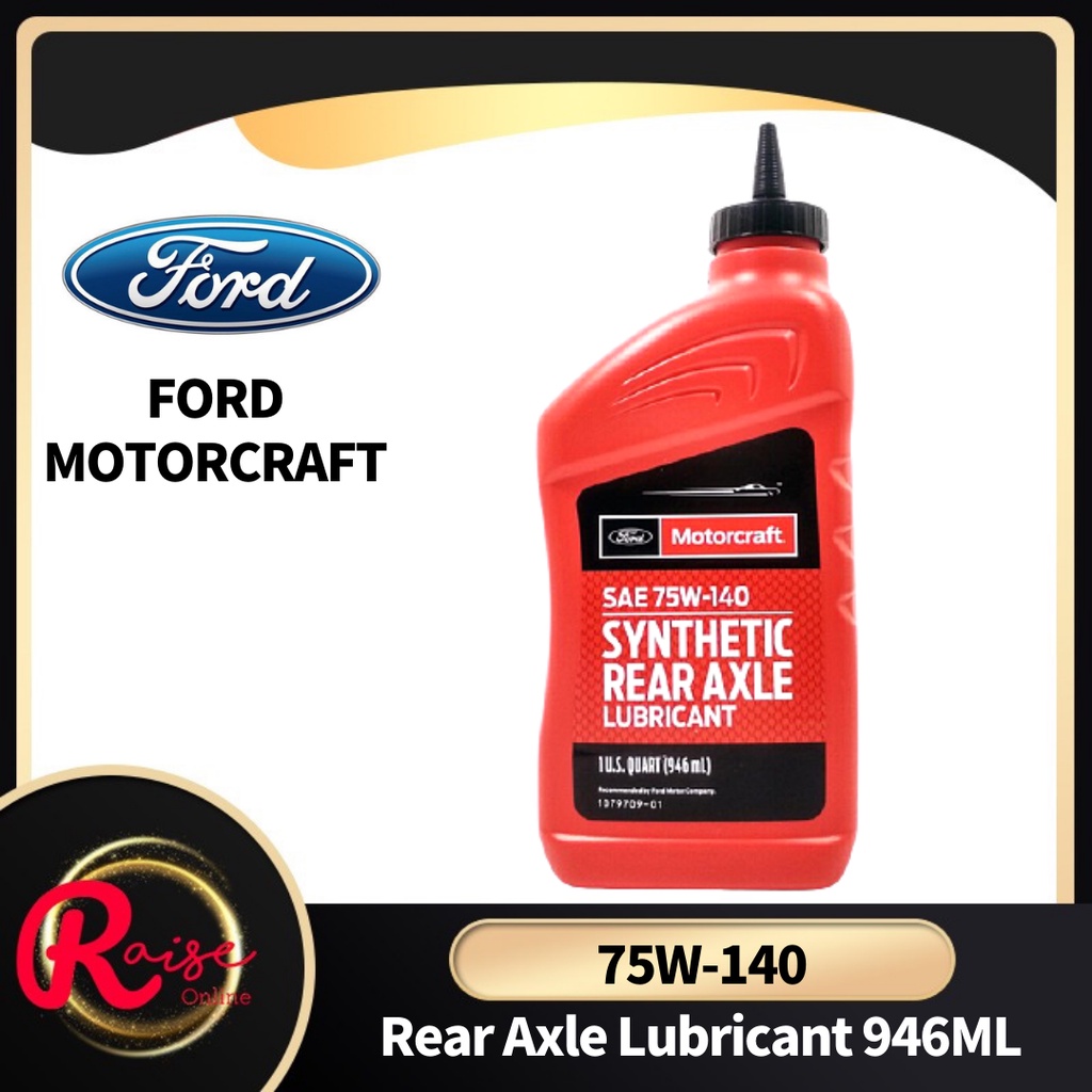 Motorcraft SAE 75W-140 946ML Synthetic Rear Axle Oil Fluid ATF Gear Oil ...