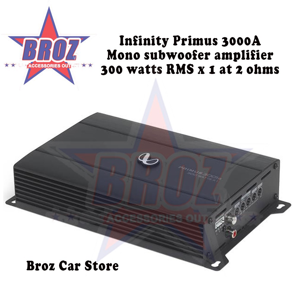 Infinity Primus Series PRIMUS 3000A Infinity Primus Amplifier 300W ...