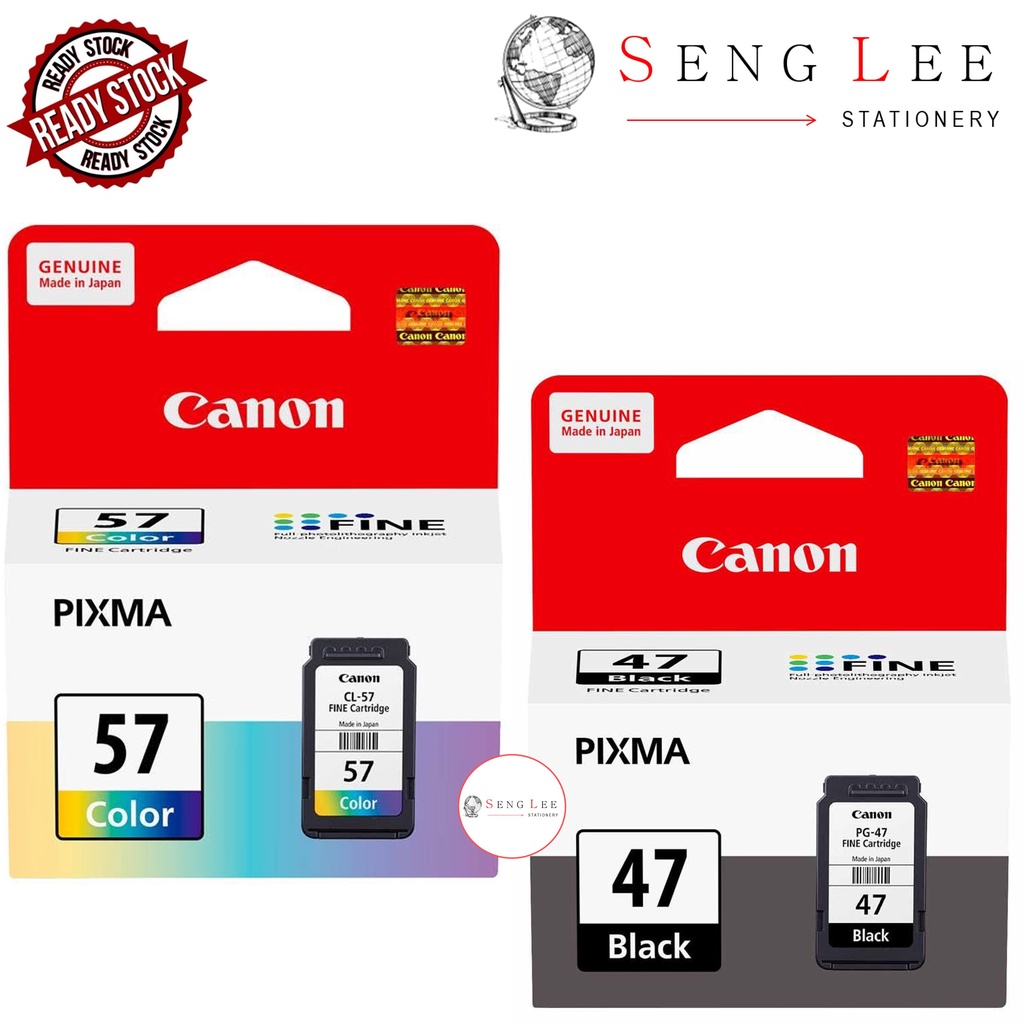 ORIGINAL CANON Fine Cartridge PG47 Black 8.7ml | Shopee Malaysia