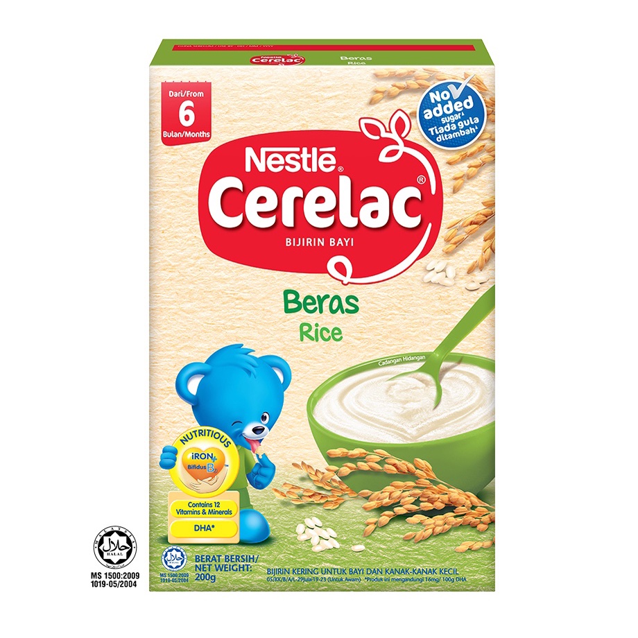 NESTLE Cerelac Rice 200g /Bijirin Beras Bayi | Shopee Malaysia