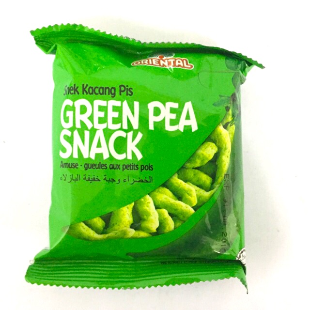 Oriental Green Pea Snack 14gm x 8pkt Childhood Snack Makanan Ringan ...