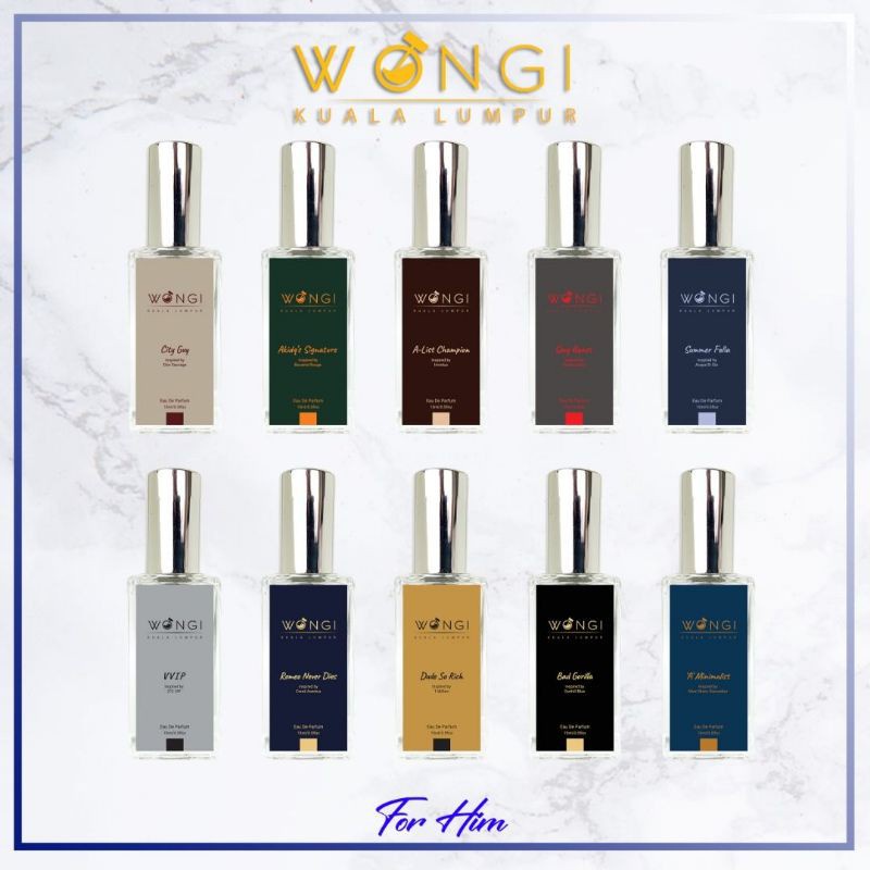 perfume for him WONGI Eau De Parfum | Shopee Malaysia