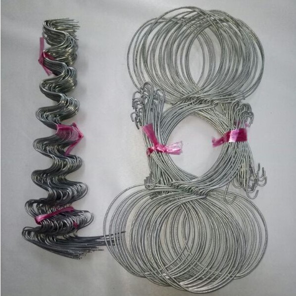 50 pcs Kawat Spring Dawai Cawan Mangkuk Getah/Dawai Mangkuk Getah ...