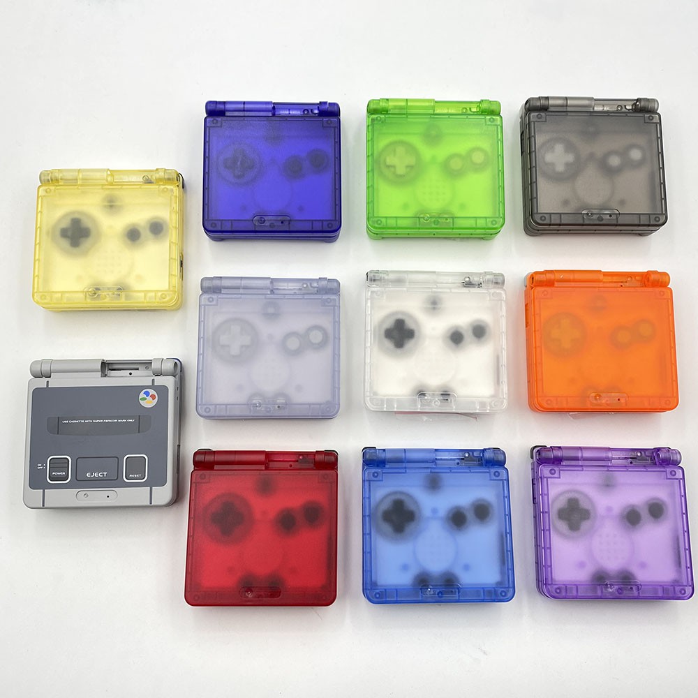 [Ready Stock]Replacement Shell Case for GBA SP Transparent Case Came ...