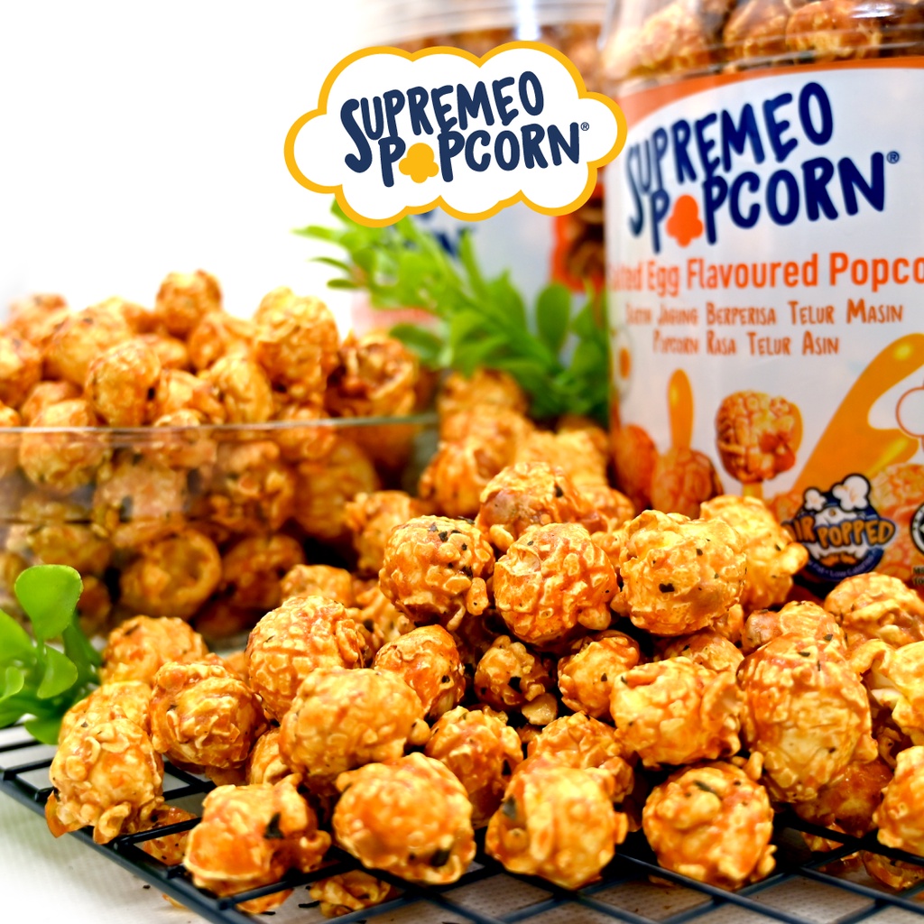 Supremeo Salted Egg Popcorn Single (240g) | Shopee Malaysia