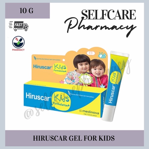 (10G) HIRUSCAR GEL FOR KIDS SCARS AND DARK MARKS 10G | Shopee Malaysia