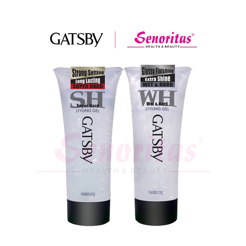 GATSBY Styling Gel 200g (Super Hard/ Wet & Hard) | Shopee Malaysia
