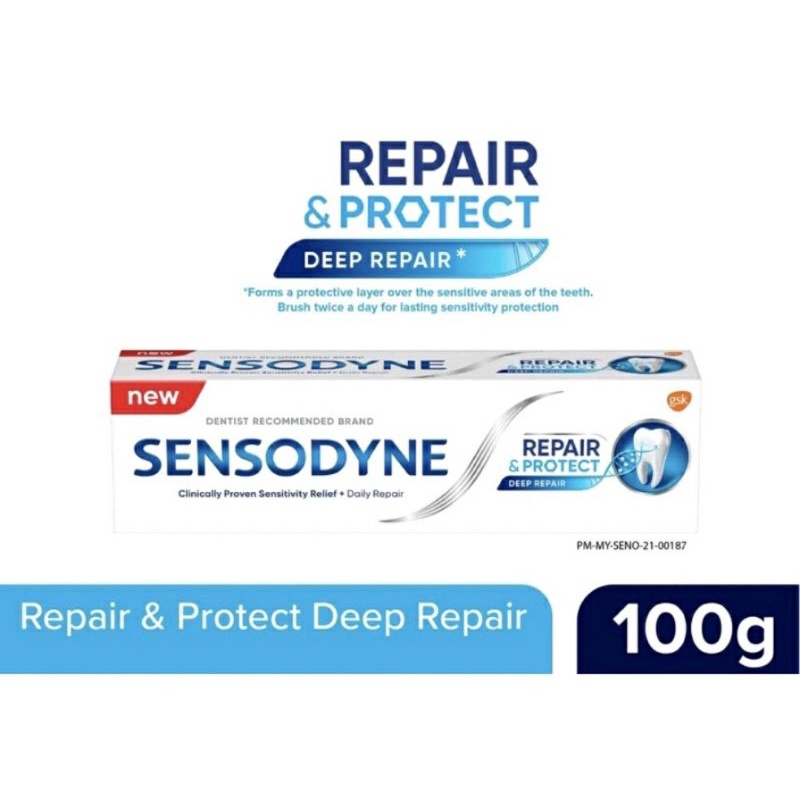 Sensodyne Toothpaste Repair & Protect (100g) | Shopee Malaysia