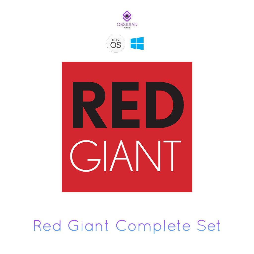 Red Giant Complete Set - Universe | VFX | Magic Bullet | Trapcode ...