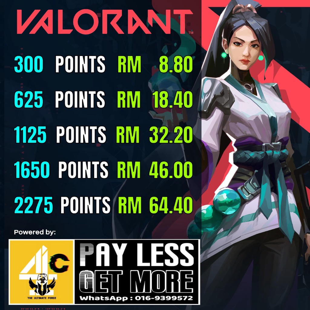 Valorant Point Promotion | Shopee Malaysia
