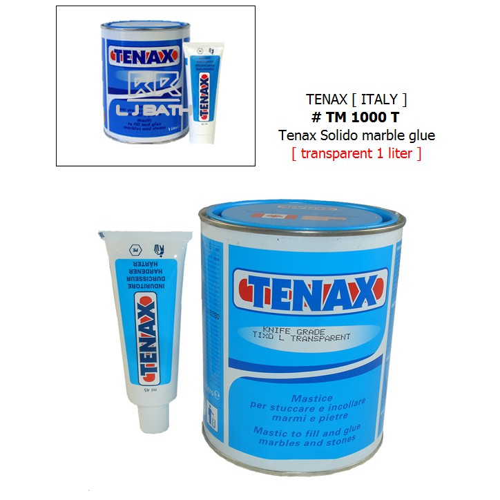 TENAX [ ITALY ] # TM 1000 T Tenax Solido marble glue [ transparent 1 ...