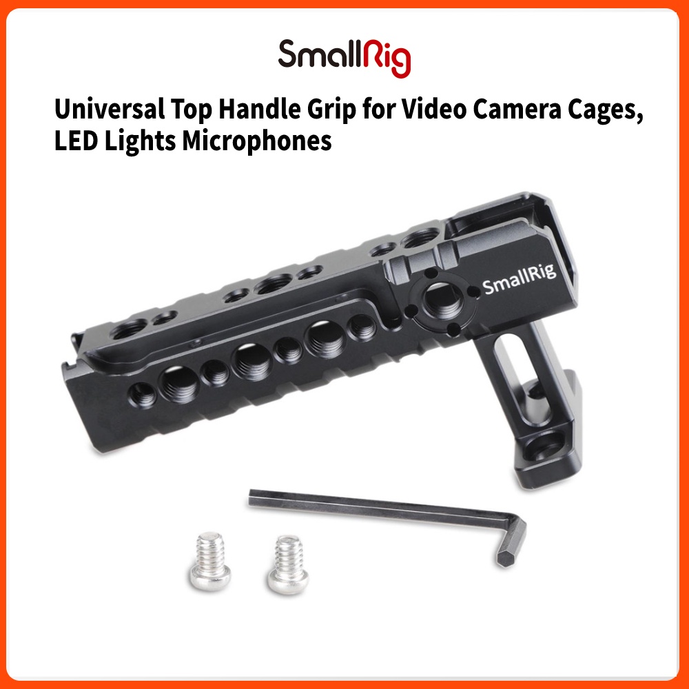 SmallRig Universal Top Handle Grip for Video Camera Cages, LED Lights ...
