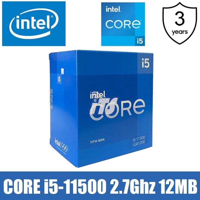 Intel Core I5-11500 11th Gen Processor - Rocket Lake (12MB Cache, 2 ...