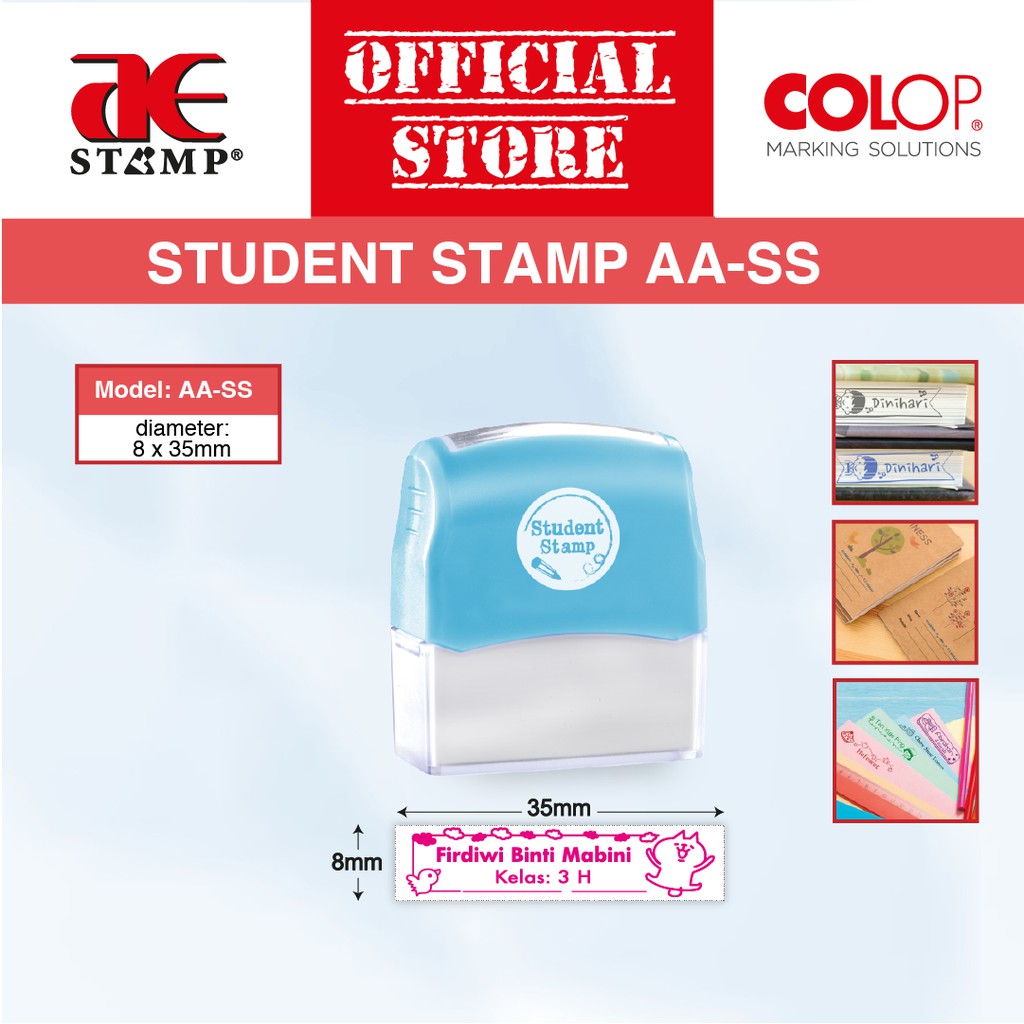 AE Stamp |AA | Student stamp for Buku Latihan or Textbooks | Back to ...