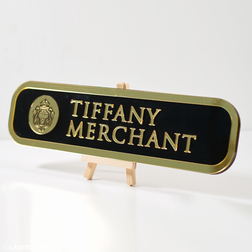 (Premium) Custom Gold Signboard | Shopee Malaysia