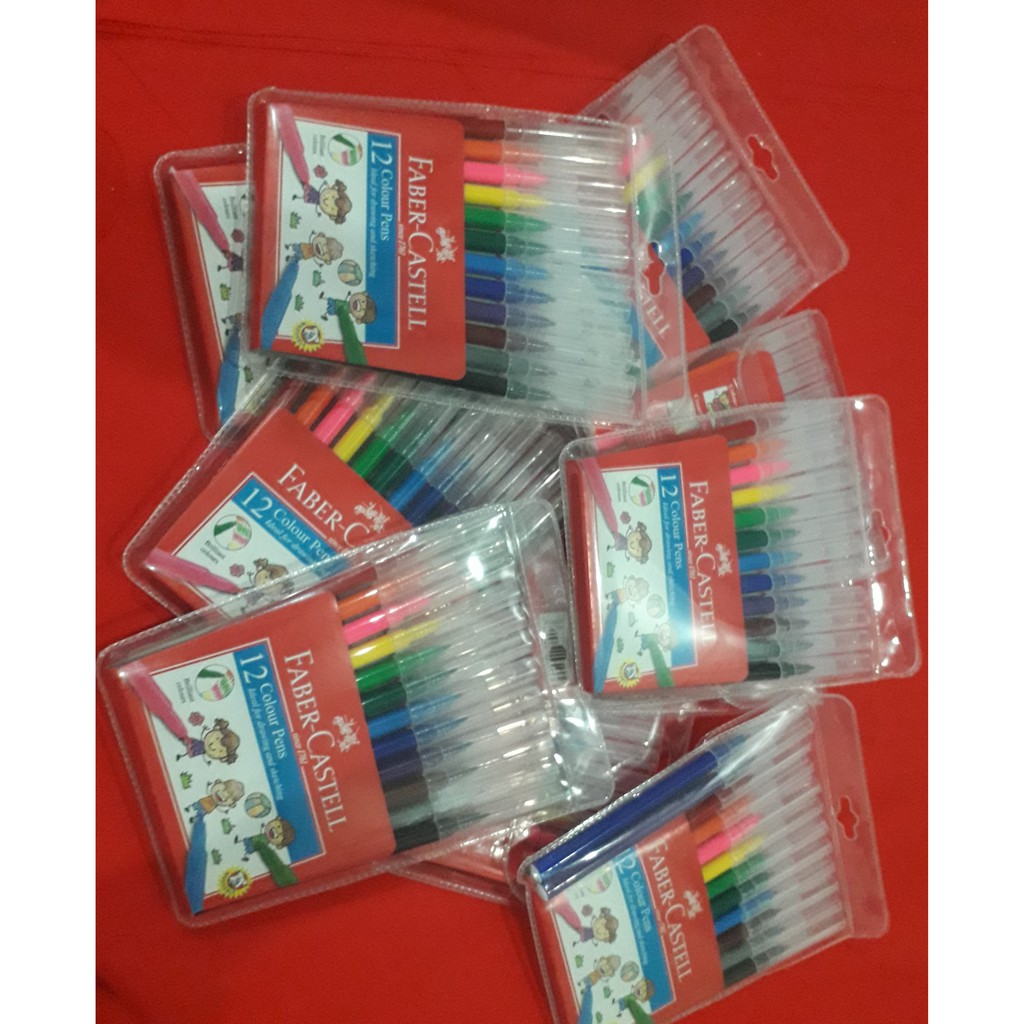 Faber-Castell Magic Colour / Colour Pen 12 colours (Faber Castell ...