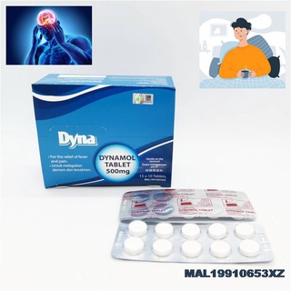 [PARACETAMOL:ACETAMINOPHEN] Dynamol 500mg Tablet 10S/STP | Shopee Malaysia