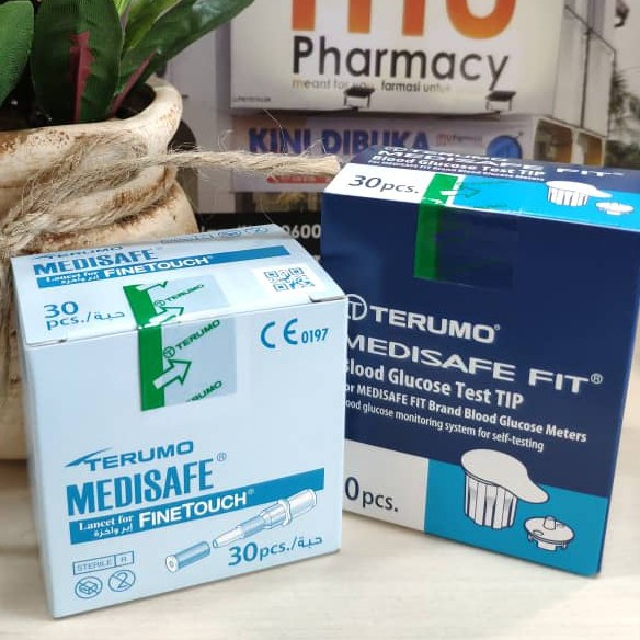 Terumo Medisafe Blood Glucose Test Tip 30's + Lancet 30's | Shopee Malaysia