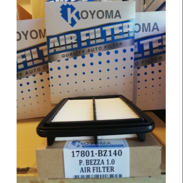 Perodua bezza 1.0 air filter made in malaysia | BeeCost