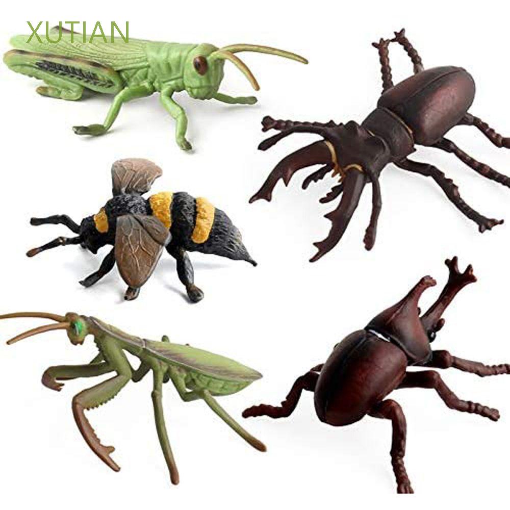 XUTIAN Plastic Realistic Insect Figurine Animal Collection Animal ...