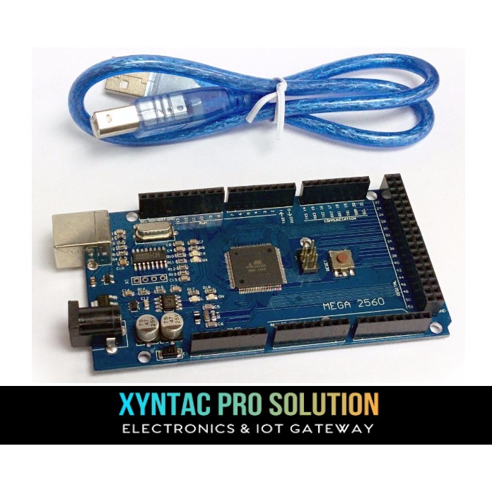 Arduino Mega 2560 CH340 ATmega2560 Compatible Mega2560 + Free USB Cable ...