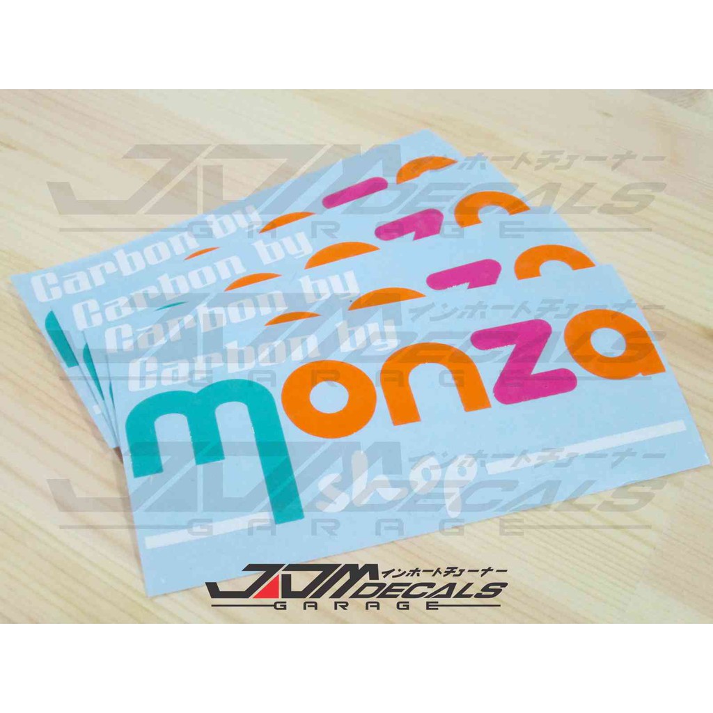 Monza Shop Vinyl Sticker | Shopee Malaysia