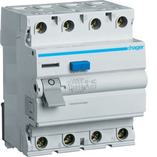Hager ELCB RCCB 30MA 100MA 300MA 25A 40A 63A 100A 2pole 4poles | Shopee Malaysia