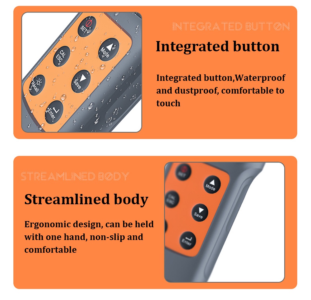 Digital Dissolved Oxygen Detector Meter Portable DO Tester Water ...