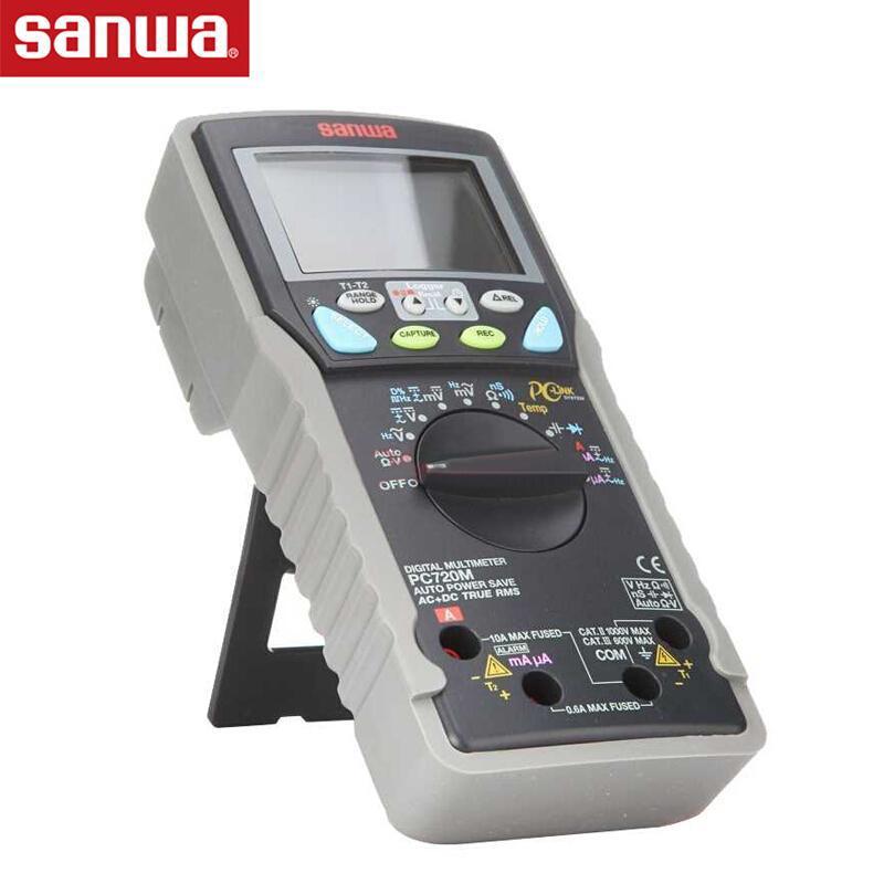SANWA PC720M Digital Multimeters/High accuracy/built-in memory (PC Link ...