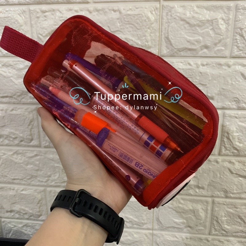 Ready stock Tupperware multi storage/make up storage /pencil case/ 铅笔盒 ...