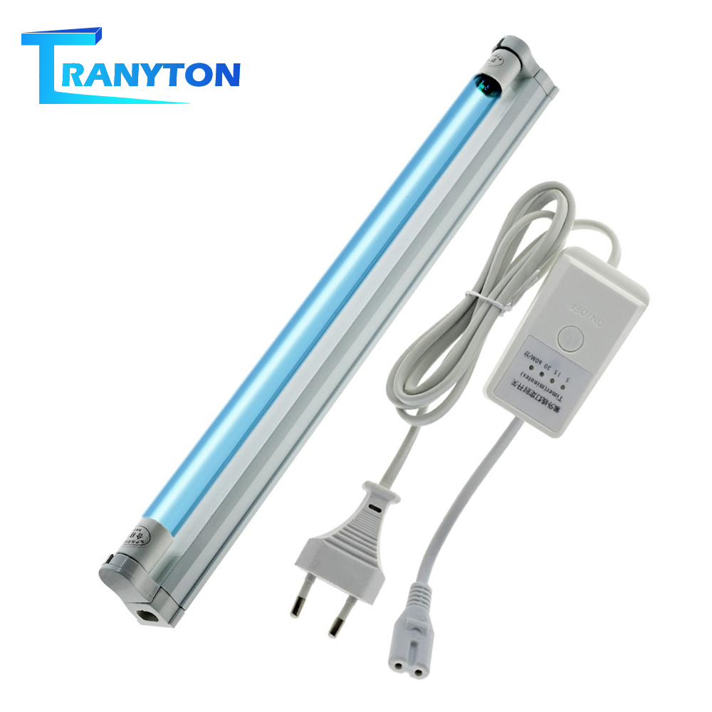 UV light sterilizer T8 T5 LED bulb UVC Ozone Germicidal Lampu 8W 15W Ultraviolet Lights For ...