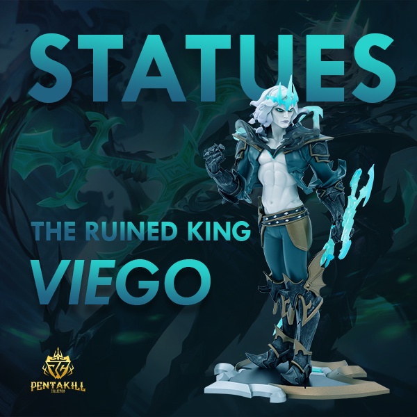 (Ready Stock) VIEGO UNLOCKED STATUE LEAGUE OF LEGENDS LOL WILD RIFT ...
