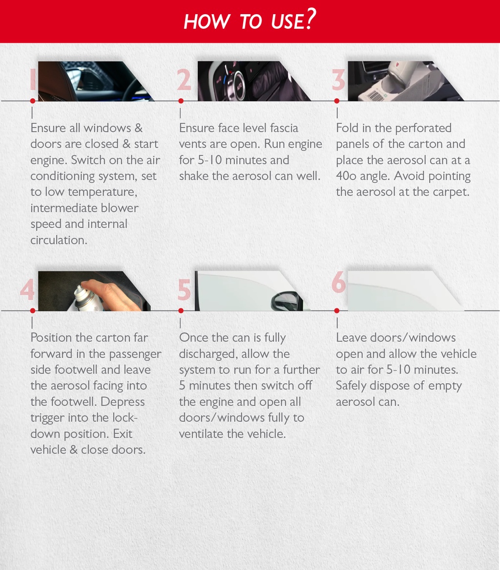 AUTOGLYM Air Con Sanitiser Kill Bacteria And Viruses In Car (150ml ...