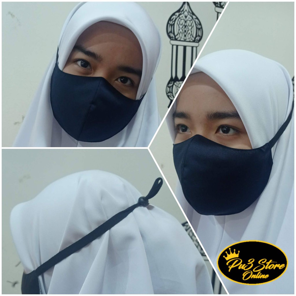 Face Mask 3 layer Mesra Hijab 1 tali 💖Pu3store | Shopee Malaysia