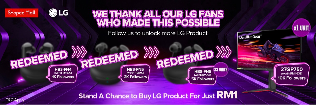 LG Monitor Official Store Online, October 2022 | Shopee Malaysia