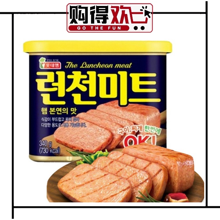 【韩国午餐肉】韩国OK午餐肉 Korean OK Luncheon Meat 340G | Shopee Malaysia