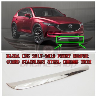 MAZDA CX5(CX-5) 2017-2021 / CX8 FRONT BUMPER GUARD STAINLESS STEEL ...