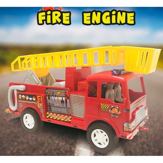 Long Arm Ladder Firefighter Fire Engine Bomba Rescue Truck | Shopee ...